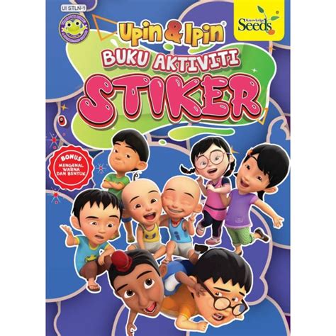 Toad Books Upin And Ipin Buku Aktiviti Stiker Ui Stln Series 1 Ui Stln 1 Lazada