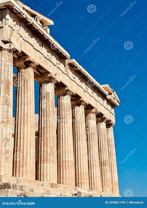 Parthenon Columns Stock Image 22119709