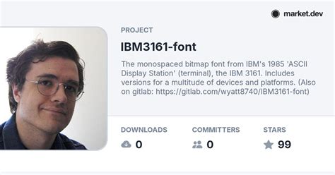 Ibm3161 Font Ecosystem Directory Market Dev