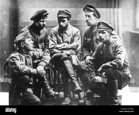 The 1918 Bolshevik Poster Illustrates The Aftermath Of The Murder Of