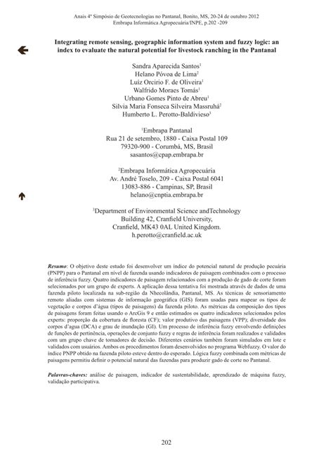 Pdf Integrating Remote Sensing Geographic Information System And Fuzzy Logic An Index To