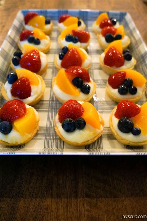 Mini Custard Fruit Tarts Recipes Spicy