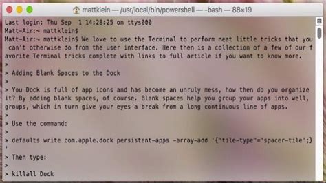 Top 10 Terminal Tricks In Macos Youtube