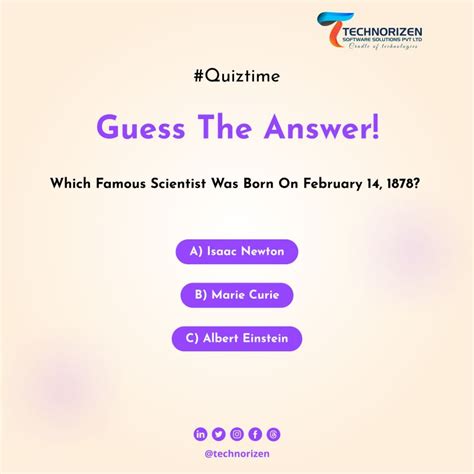 Technorizen Software Solutions On Linkedin Isaacnewton Mariecurie