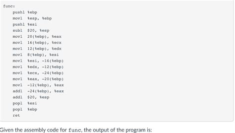 Converting X86 Assembly To C Please Dont Copy