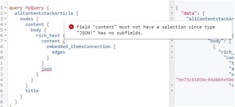 Json Rte Embedded Items Issue Contentstack Gatsby Source