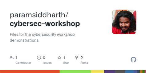 GitHub Paramsiddharth Cybersec Workshop Files For The Cybersecurity Workshop Demonstrations