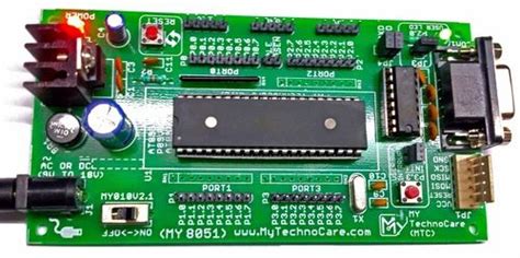 Learn Atmel 8051 Microcontroller Board Electronic Engineering