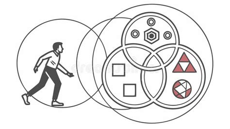 People Connecting Circle Vector Social Network Art Community Link Design Vector Design