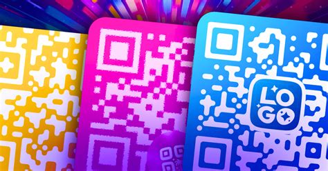 ตัวอย่างคิวอาร์โค้ด สีและรูปทรง สร้าง Qr Code สวย