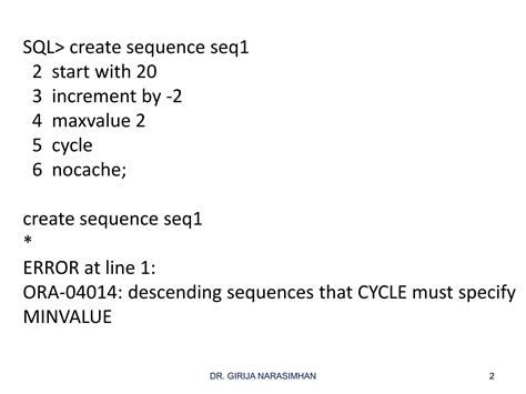 Part6 Create Sequence Error Pptx