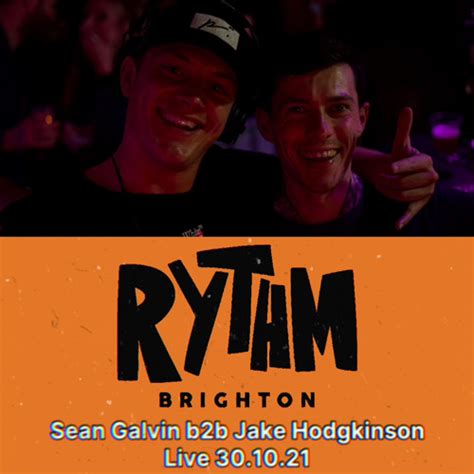 Stream Sean Galvin B2b Jake Hodgkinson 🎃 2021 By Rythm Listen Online