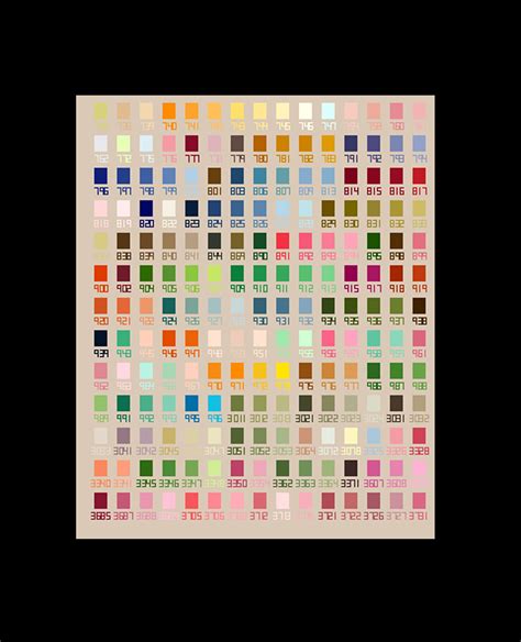 DMC Color Chart DMC Floss Color Chart Dmc Thread Chart Etsy Australia DMC Color Chart DMC Floss Color Chart Dmc Thread Chart Etsy Australia