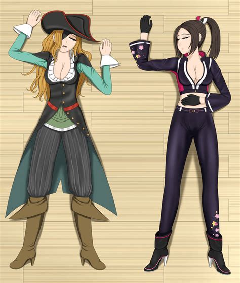 Commission Mai And Ruby Defeated By Hibarithecollector On Deviantart