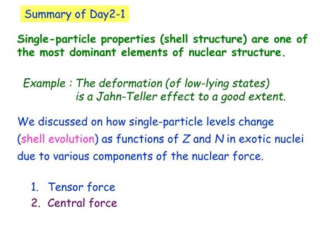 Ppt Structure Of Exotic Nuclei Shell Evolution And Single Particle