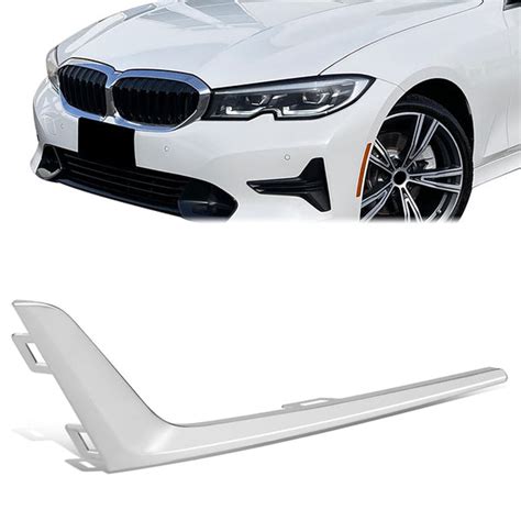 Front Upper Bumper Cover Grille Molding 21 22 Bmw 330e 19 22 330i Ca