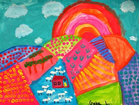 Cassie Stephens In The Art Room My Fave Landscape Lessons