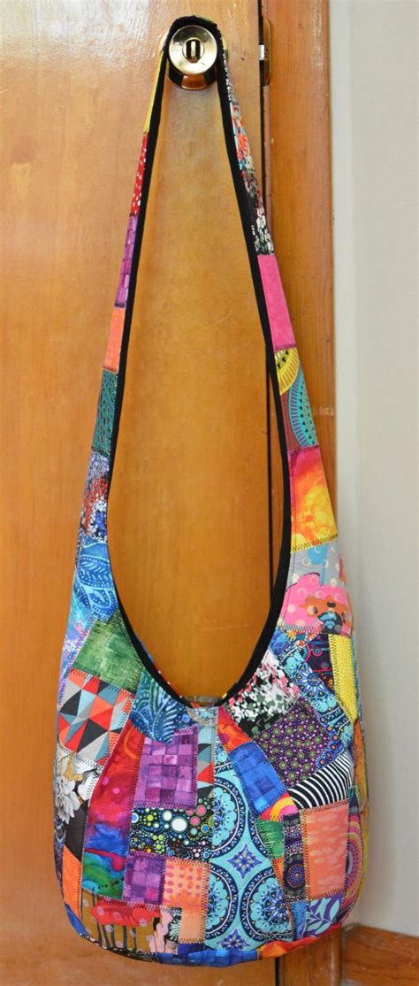 Made To Order Hobo Bag Crossbody Bag Patchwork Boho Purse Etsy Boho