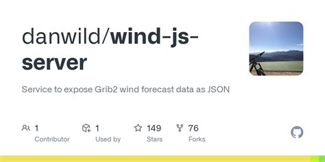 Github Danwildwind Js Server Service To Expose Grib2 Wind Forecast