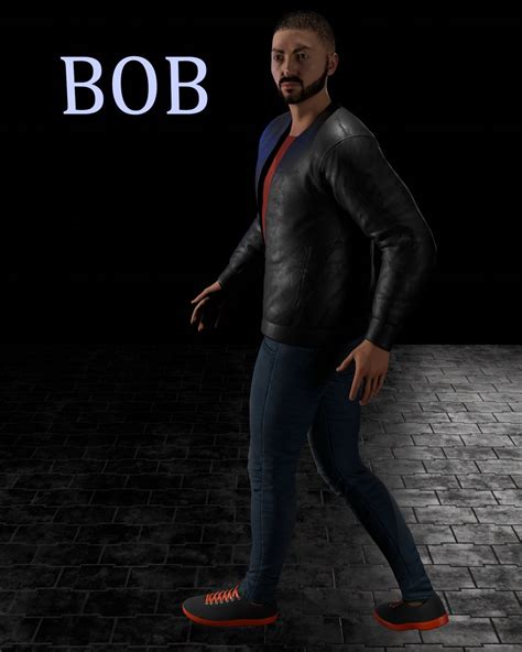 3d Realistic Character Bob 3d Model Turbosquid 2254680