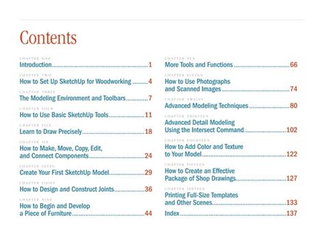 Google Sketchup Guide For Woodworkers PDF