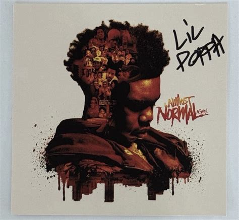 Signed Lil Poppa Almost Normal Again Album Photo Cover Art Card And Cd