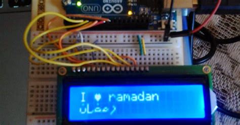 Arduino Writing Arabic Font How To Write Arabic Letters With Arduino