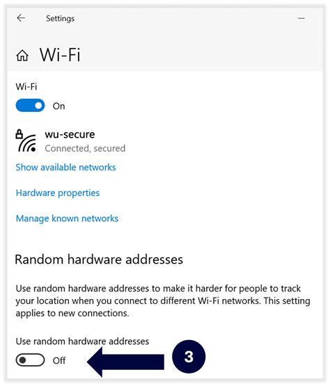 Setting Private Or Random MAC Addressing Information Technology Services
