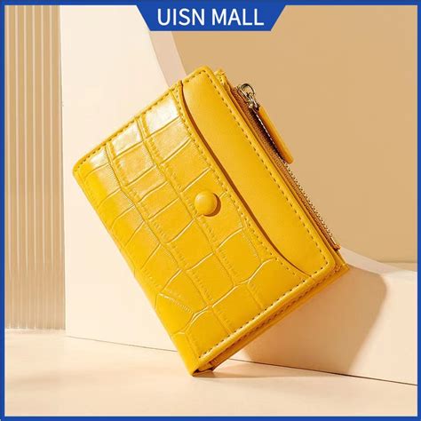 Uisn 6088 Crocodile Pattern Pu Leather Wallet Card Holder Organiser