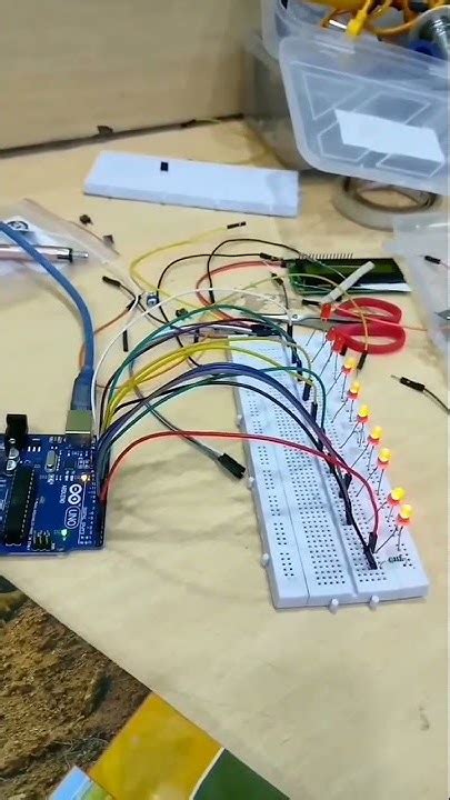 Arduino Base Led Chaser Creative Short Electronic Project Youtube