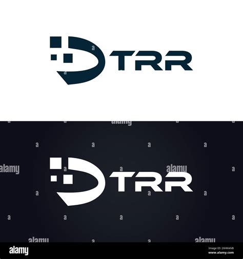 Trr Logo T R R Design White Trr Letter Trr T R R Letter Logo Design
