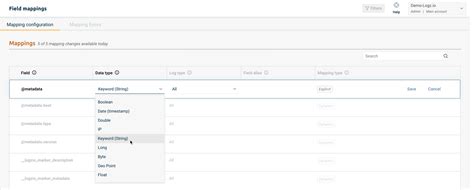 Field Mapping Logz Io Docs