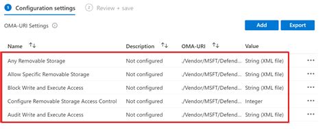 prevent write and execute access to non approved removable storage