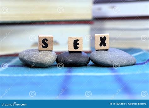 Three Letter Word Sex Stock Photo Image Of Concept