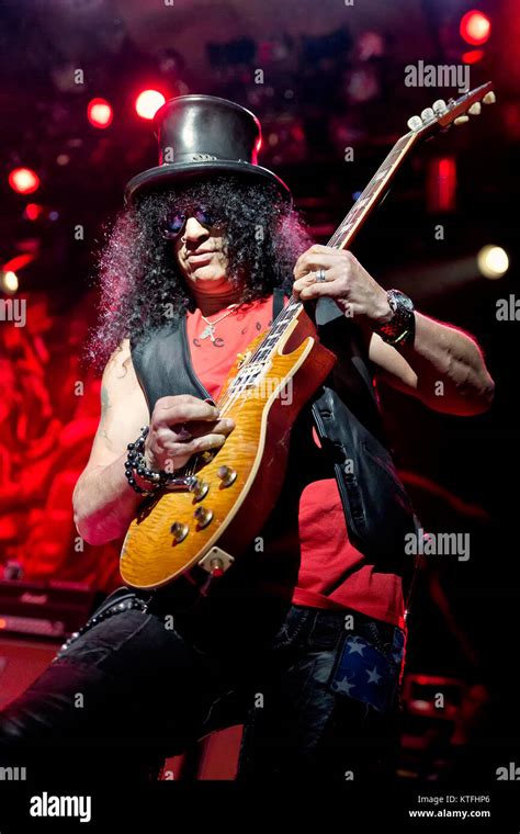 The American Musician And Guitarist Slash Performs A Live Concert With