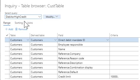 How To Browse Table In Dynamics 365