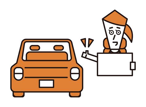 히치하이크 사람여성의 일러스트 무료 일러스트 소재집 Kukukeke