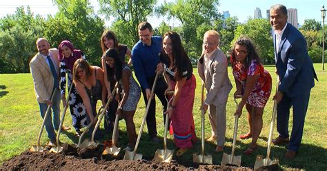You Are Not Alone Supporters Break Ground On Nation S St Sexual Assault Survivors Memorial