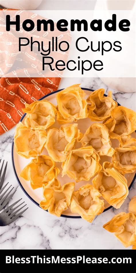 Homemade Mini Phyllo Cups Phyllo Cups Phyllo Phyllo Recipes
