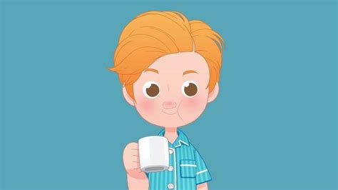 Animated Boy Talking Stock Video Footage For Free Download