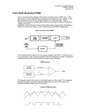Pulse Width Modulated PWM AC Drives Pdf CNC Manual