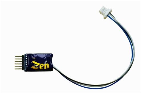 Dccconcepts Dcd Zn6d 2 Zen Blue Decoder Nem651 6 Pin Direct 2 Function Rainbow Railways