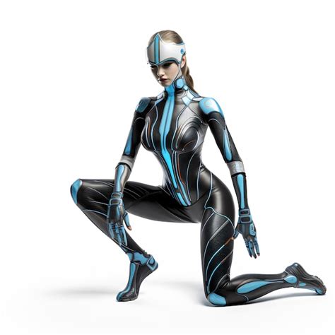 Premium Photo Artificial Intelligence Robot Yoga Pose Created With Generative Ai