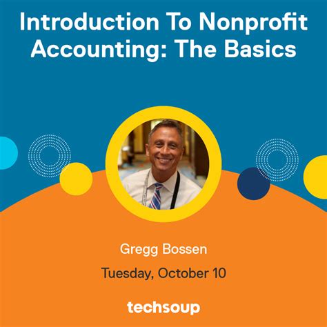 Join Me For Introduction To Nonprofit Accounting The Basics On Oct 10