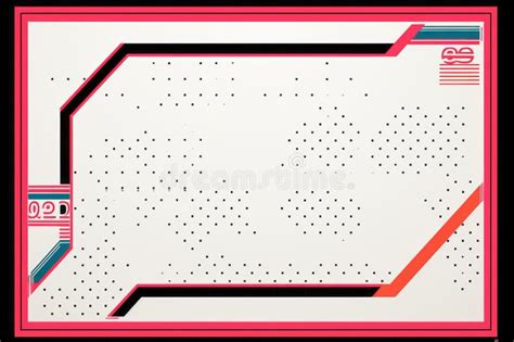 A Pink And Black Square With Dots On It Stock Illustration Illustration Of Symbol Space