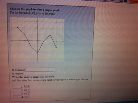 solved click on the graph to view a larger graph for the