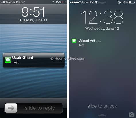 IOS 7 Vs IOS 6 Side By Side Visual Comparison IMAGES Redmond Pie