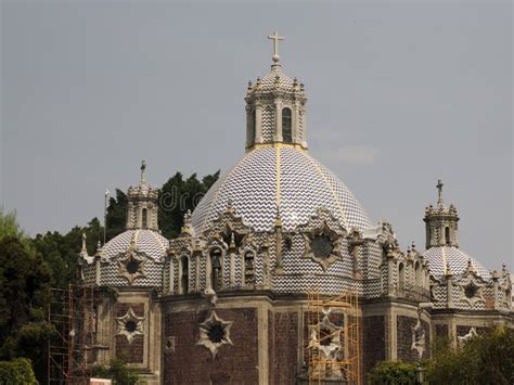 Mexico City Basilica Of Our Lady Of Guadalupe Stock Image Image Of