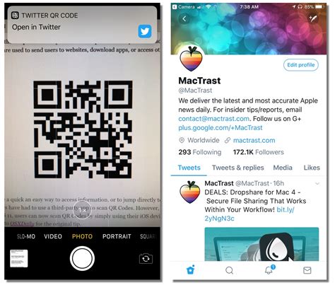 How To Scan A QR Code Using Your IOS Devices Camera App MacTrast