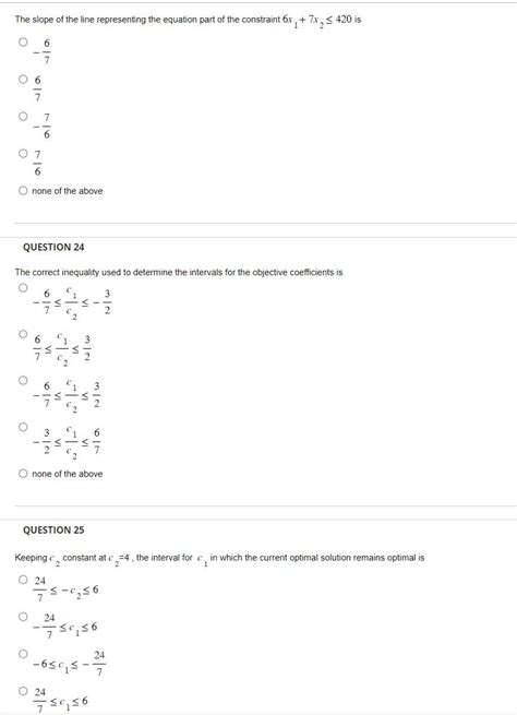 The Optimal Objective Function Value Is 4 20 40 80